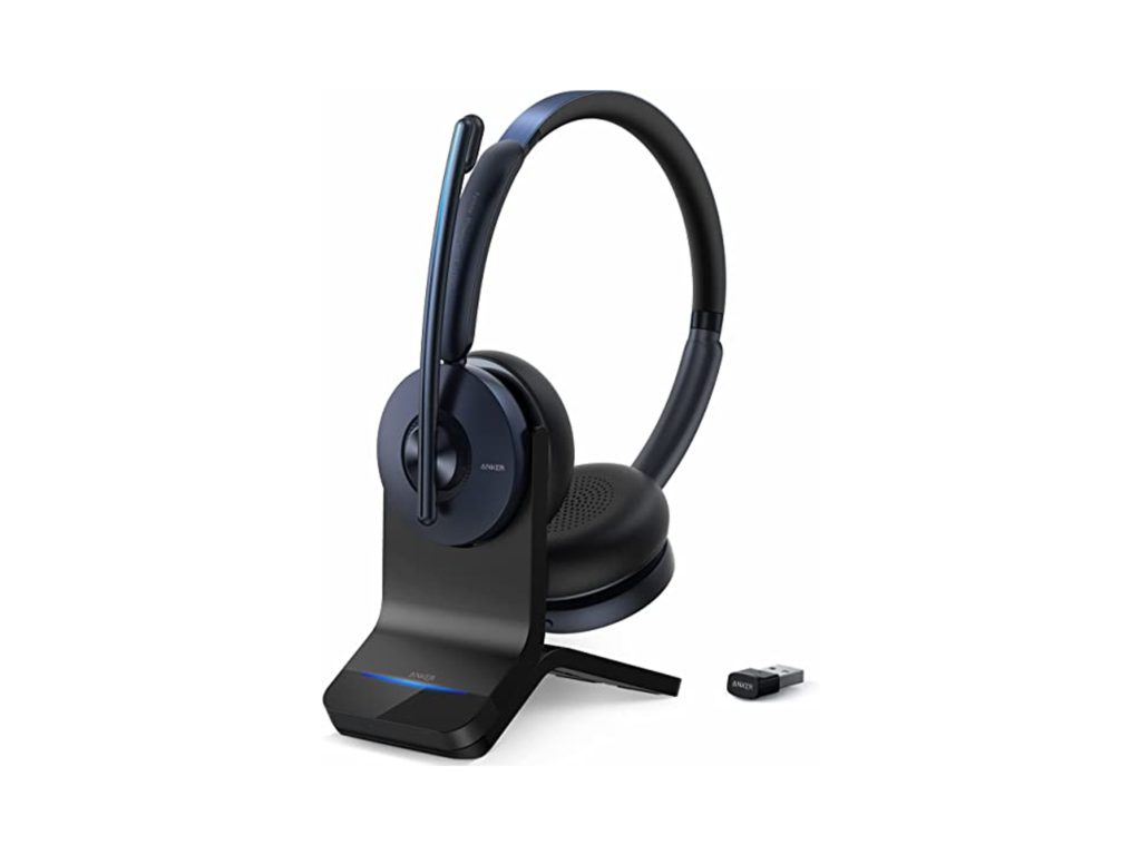 Anker PowerConf H700 Bluetooth Headphone with Charging Stand - Vibe Gaming