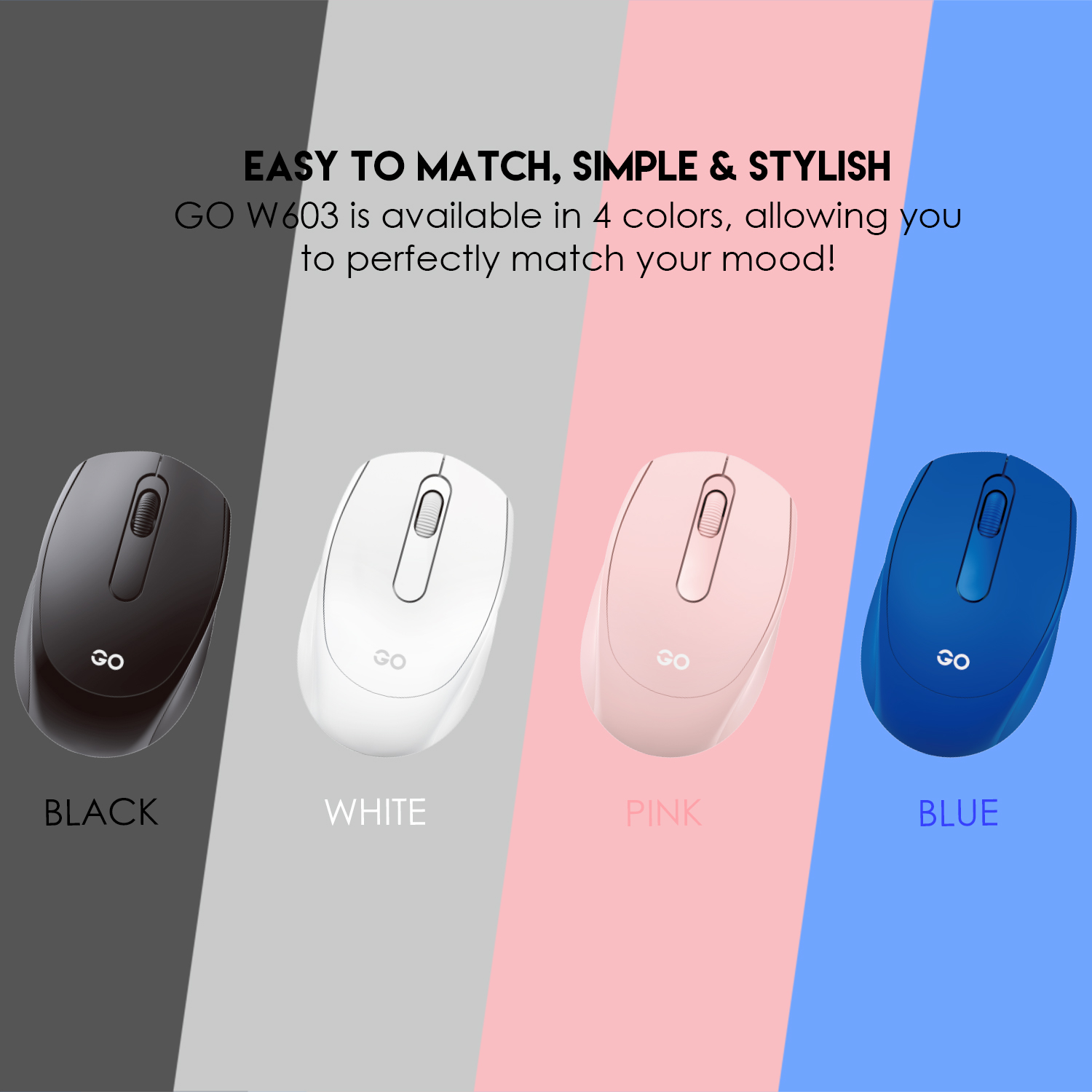 Fantech Go W603 Wireless Mouse - Vibe Gaming
