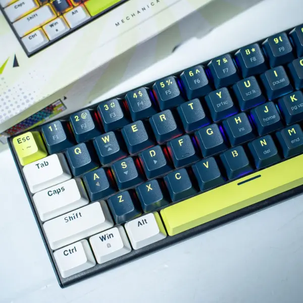 FANTECH ATOM 63 MK874V2 MORI EDITION MECHANICAL GAMING KEYBOARD, Navy ...