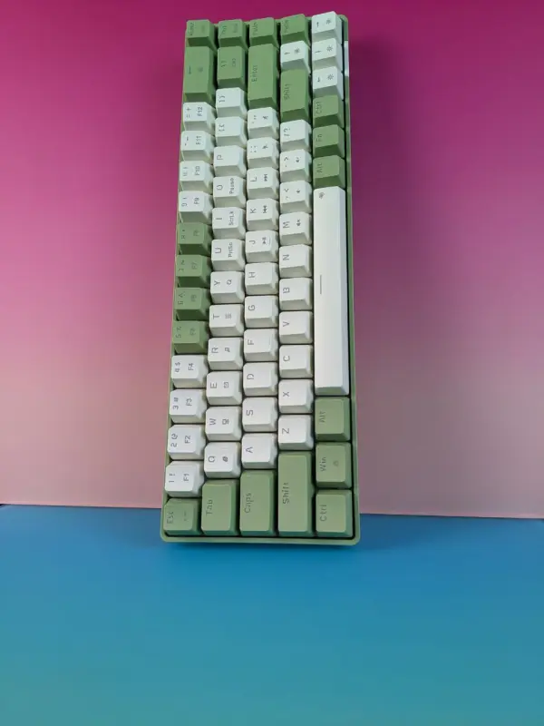 Sunsonny NJ6 PRO Hot-Swappable Wired Mechanical Keyboard, Cyan - Vibe ...