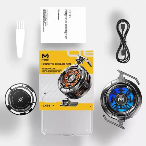 MEMO CX08 15W Magnetic Freezing Mobile Phone Cooler - Vibe Gaming