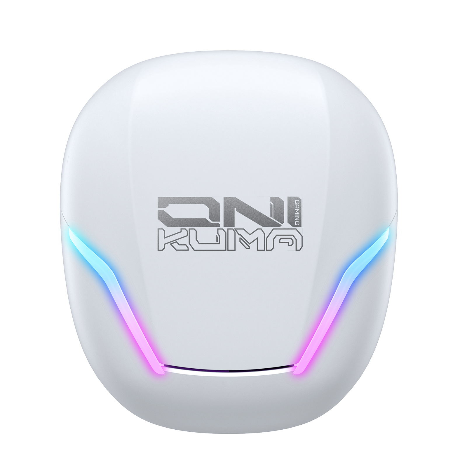ONIKUMA T27 2.4G Wireless Gaming Earbuds with ENC Mic, White - Vibe Gaming
