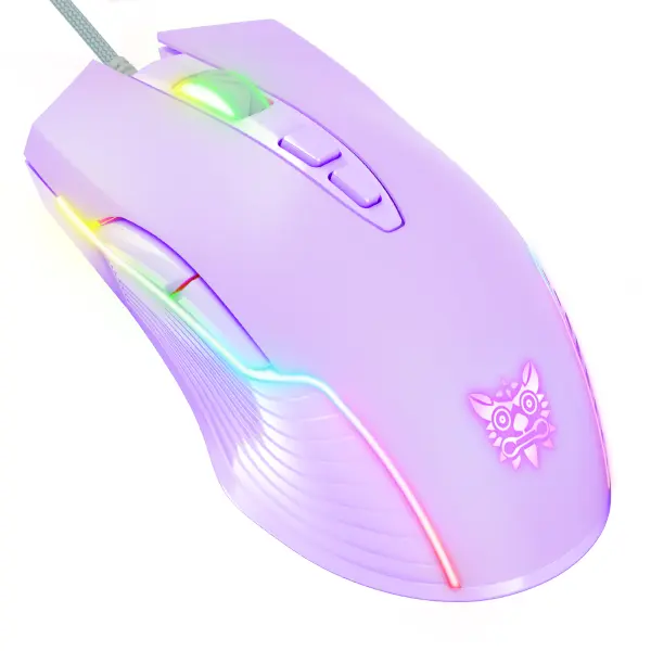 ONIKUMA CW905 Wired Gaming Mouse - Purple - Vibe Gaming