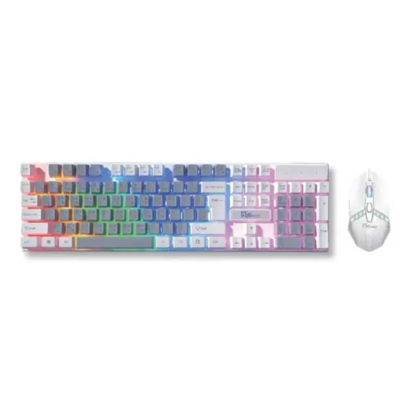 PC POWER KM02G WIRED GAMING KEYBOARD & MOUSE COMBO - Vibe Gaming