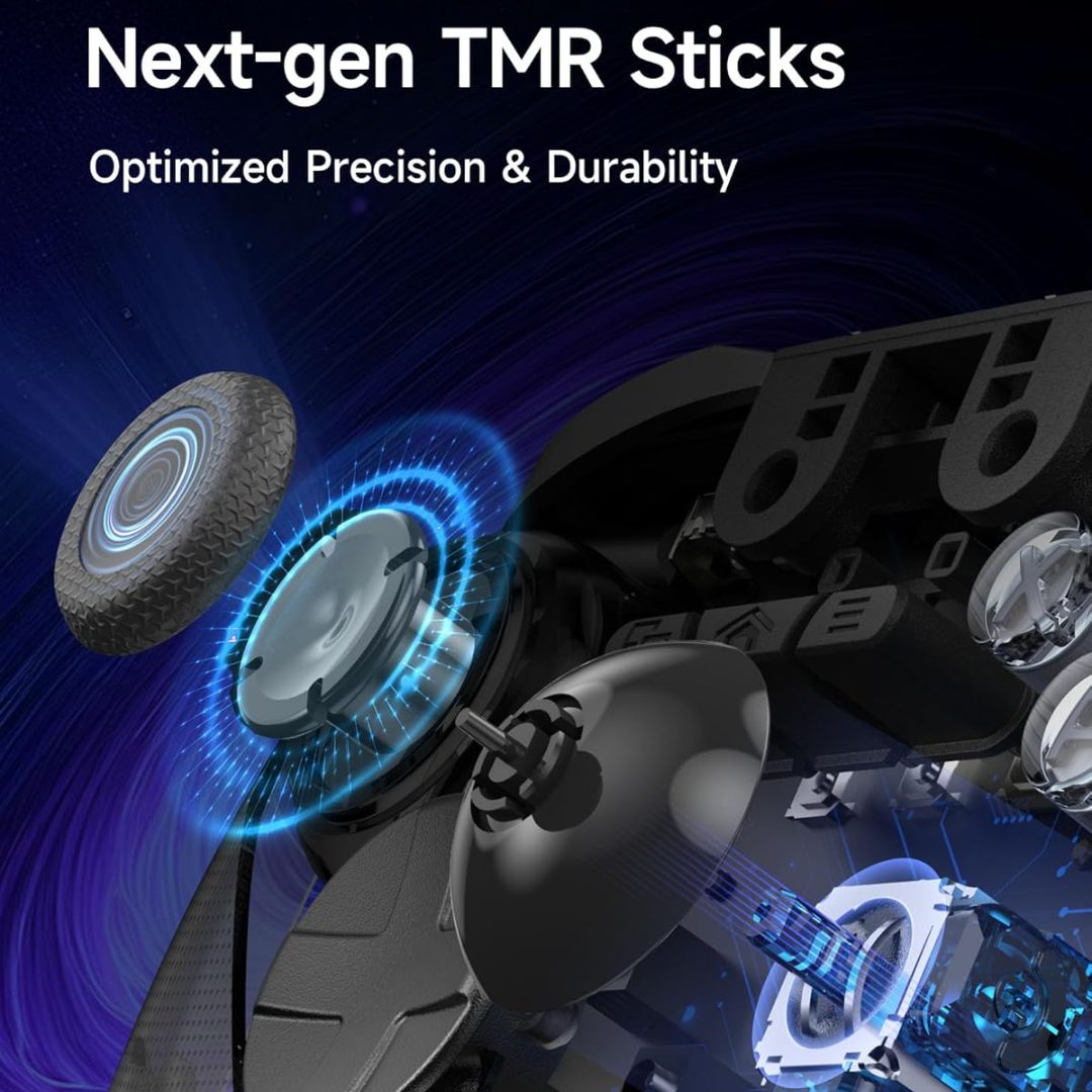 EasySMX® D10 Multiplatform Gaming Controller with TMR sticks, Trigger ...