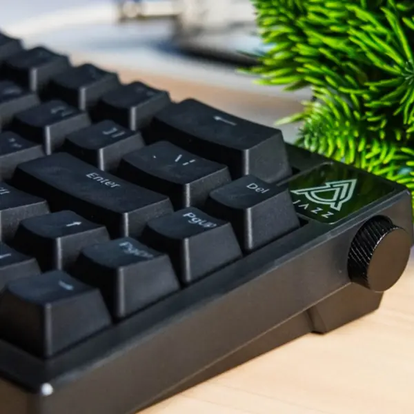 Ajazz AK650 Wired Mechanical Keyboard, Black - Vibe Gaming
