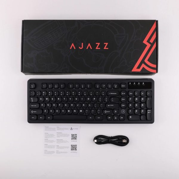 AJAZZ AF98 Wired Membrane Keyboard - Vibe Gaming