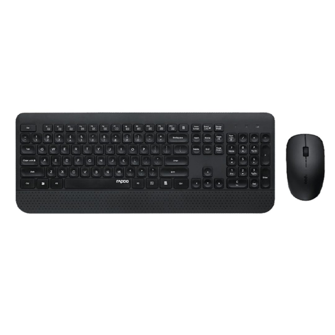 Rapoo X3500 Multimedia Wireless Keyboard Mouse Combo - Vibe Gaming