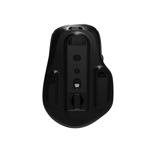 Jedel WD155 7D Dual Mode Wireless Charging Mouse, Black - Vibe Gaming