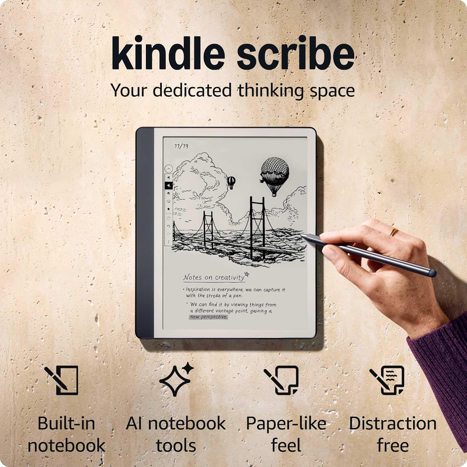 Amazon Kindle Scribe 2nd Gen with Premium Pen (2024) - Vibe Gaming