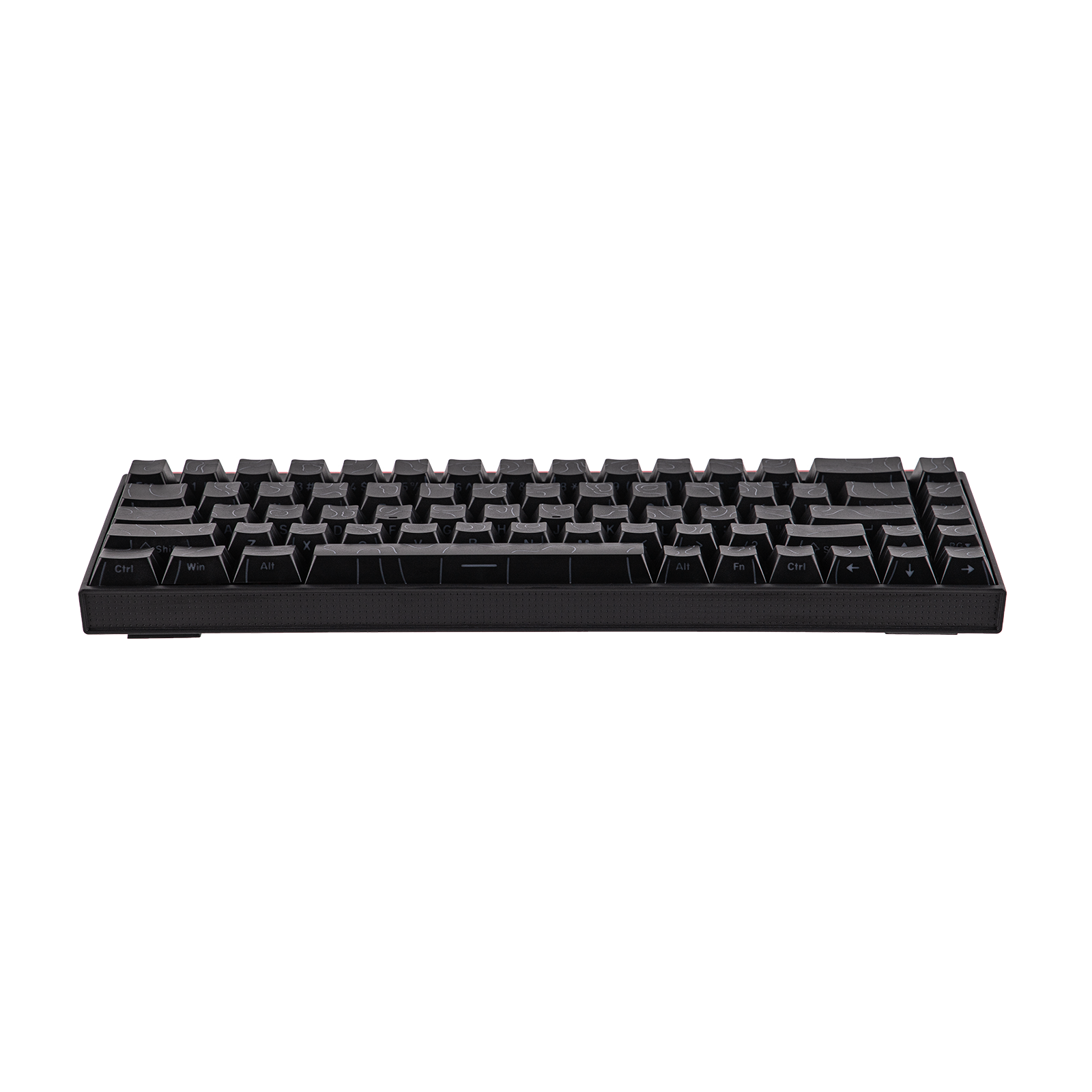 Ajazz NK68 Wired 68-Key Hot-Swappable Mechanical Keyboard, Black ...