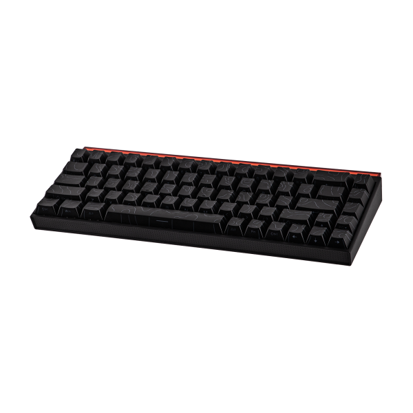 Ajazz NK68 Wired 68-Key Hot-Swappable Mechanical Keyboard, Black ...