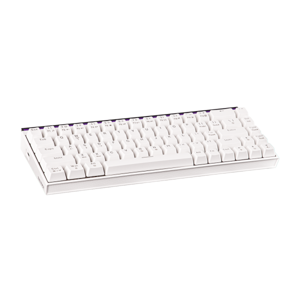 Ajazz NK68 Wired 68-Key Hot-Swappable Mechanical Keyboard, White - Vibe ...