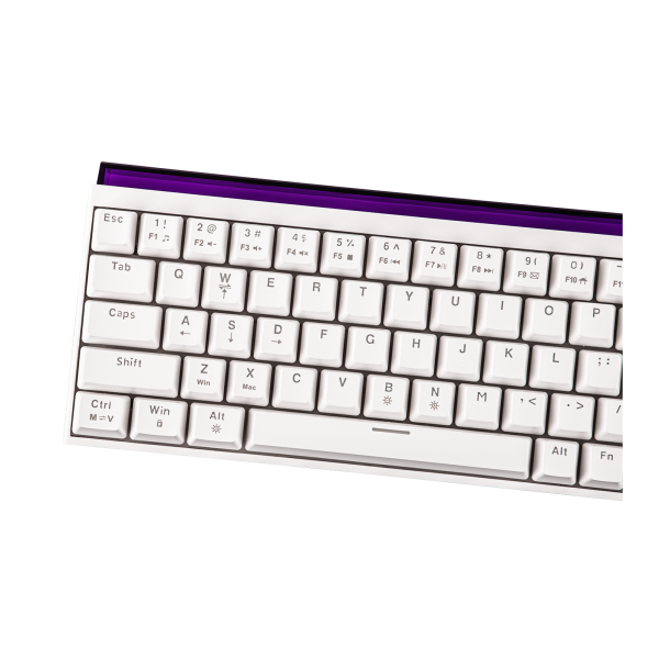 Ajazz NK68 Wired 68-Key Hot-Swappable Mechanical Keyboard, White - Vibe ...