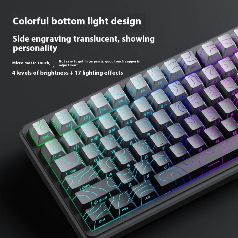 EWEADN MT75 Tri-Mode Wireless Mechanical Keyboard - Vibe Gaming