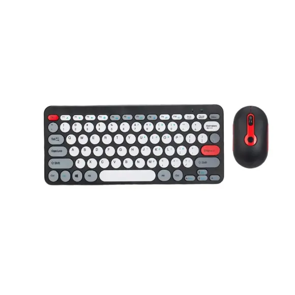 JEDEL WS681 78-Key ABS Mini Stylish Gaming Keyboard Mouse Combo - Vibe ...