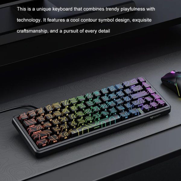 ONIKUMA G67 Hall Effect Wired RGB Magnetic Switch Gaming Keyboard ...