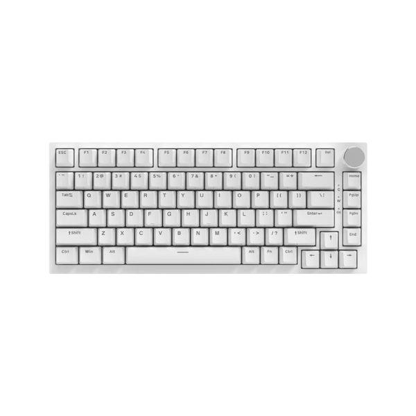 Ajazz AK820 Monochrome 75% Backlight Mechanical Keyboard - Vibe Gaming