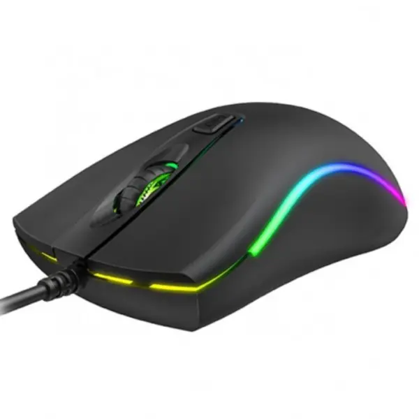 Havit MS72 Cool RGB LED USB Gaming Mouse Black - Vibe Gaming