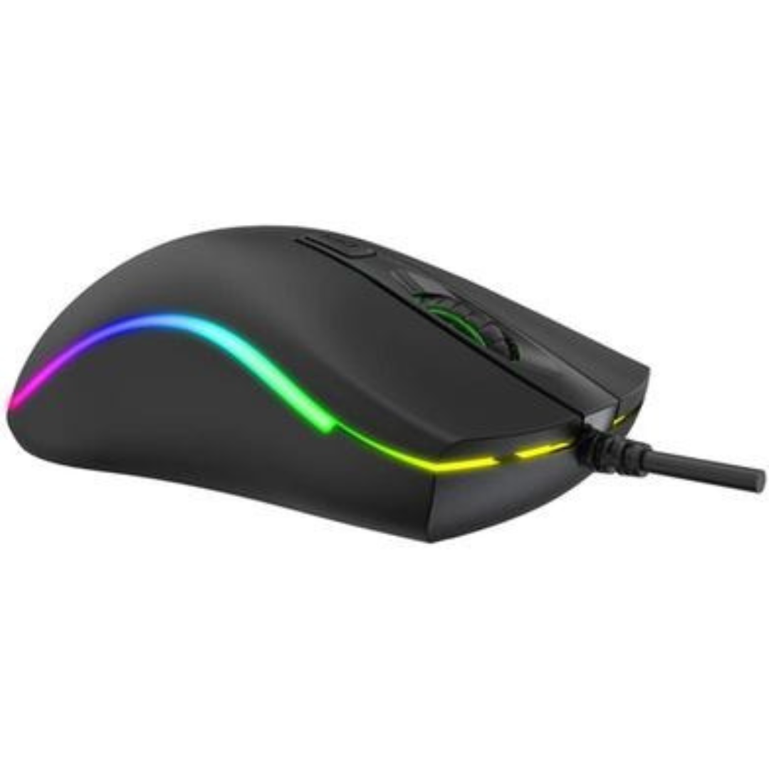 Havit MS72 Cool RGB LED USB Gaming Mouse Black - Vibe Gaming