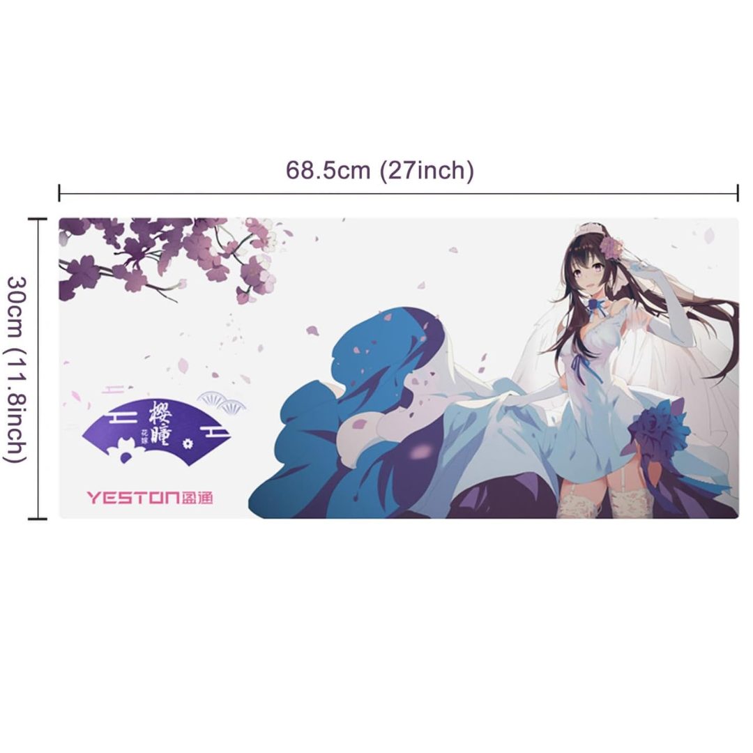 YESTON Sakura Edition Extended Mousepad - Vibe Gaming
