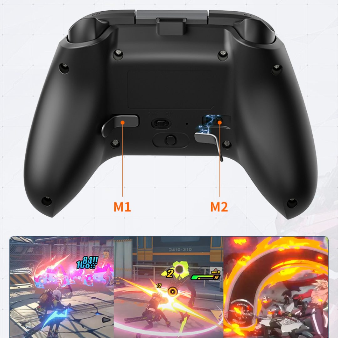 Aolion AL-NS2268HD Hall Effect Joystick Wireless Gamepad, Grey - Vibe ...