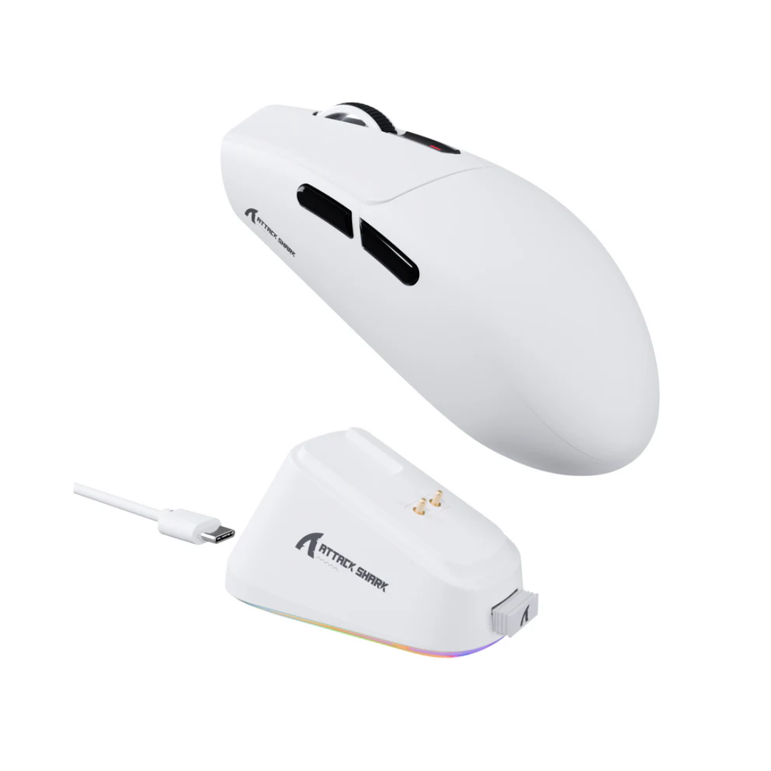 ATTACK SHARK G3 PRO Tri-mode Wireless Gaming Mouse with Charging Dock ...