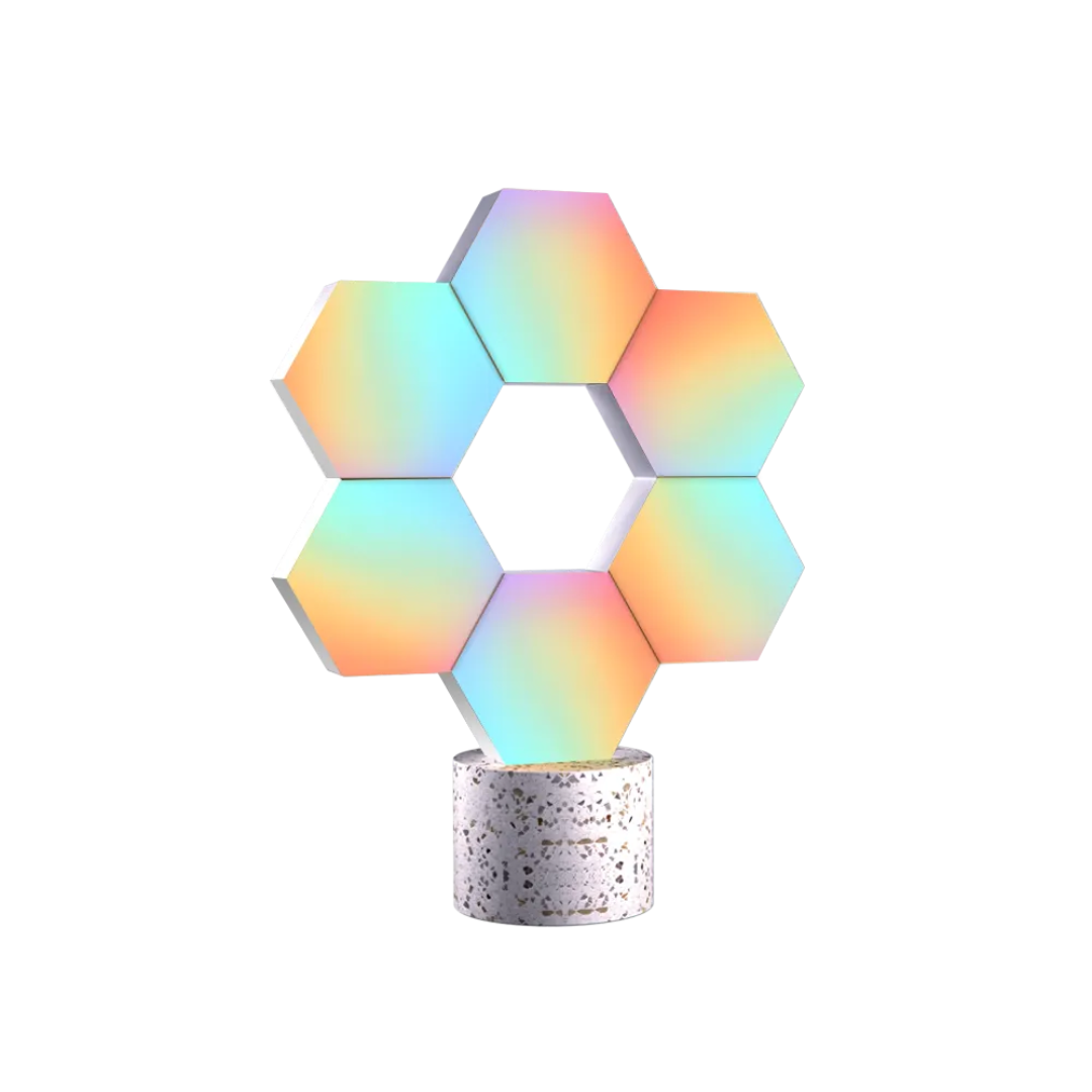 Cololight Pro Hexagon LED Light Kit for Gaming Setup (6 Pcs) - Vibe Gaming