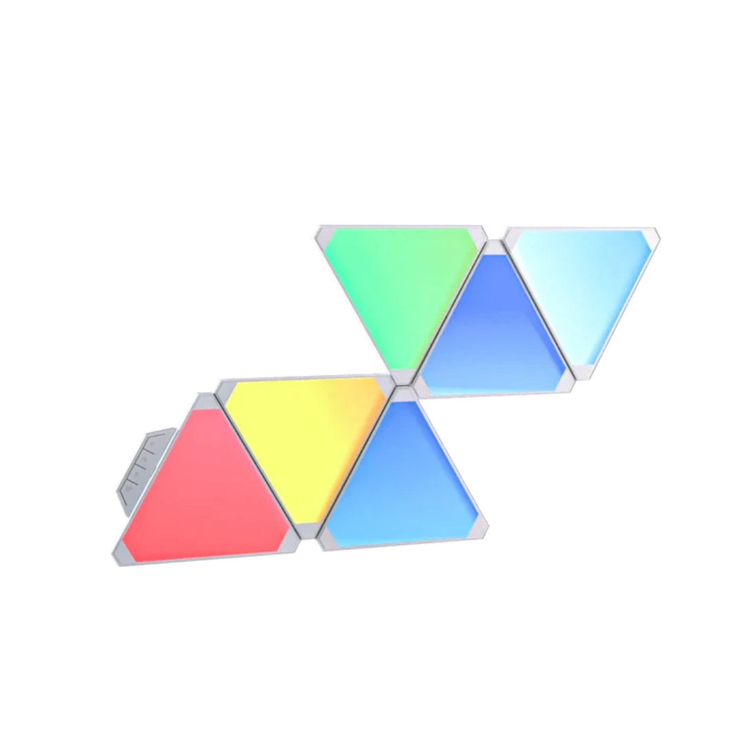 Cololight RGB Triangle Light Starter Kit | White (6 Pcs) - Vibe Gaming