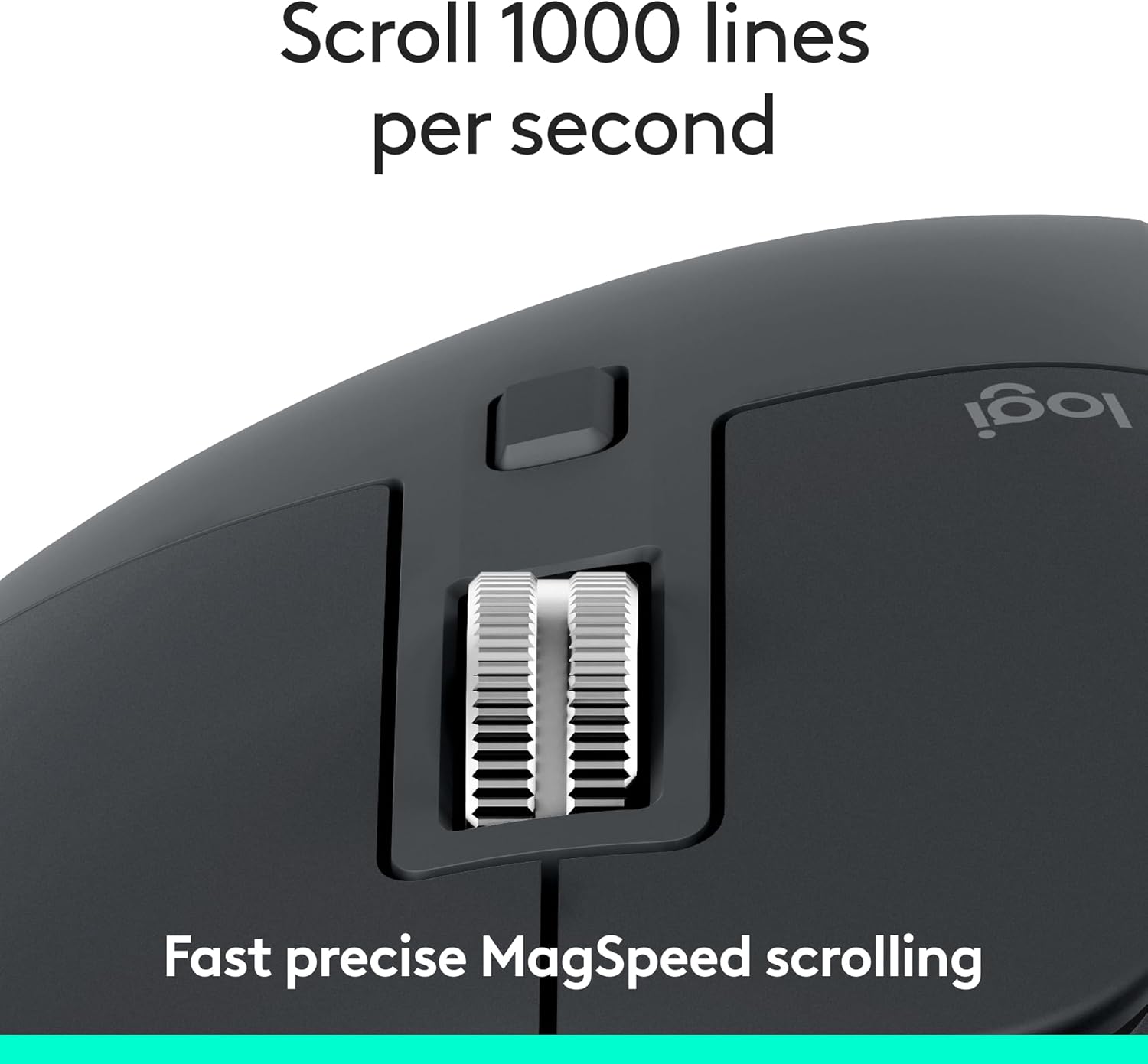 Logitech MX Master 3S (Lite) Bluetooth Edition Wireless Mouse, Graphite ...