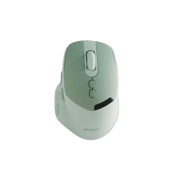 Jedel WD155 7D Dual Mode Wireless Charging Mouse, Green - Vibe Gaming