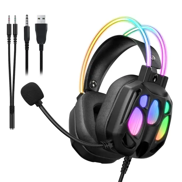 ONIKUMA X89 RGB Wired Gaming Headset - Vibe Gaming