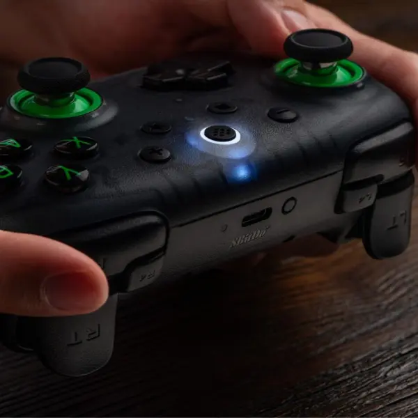 8BitDo Ultimate 2C Wireless Controller, Transparent Black - Vibe Gaming