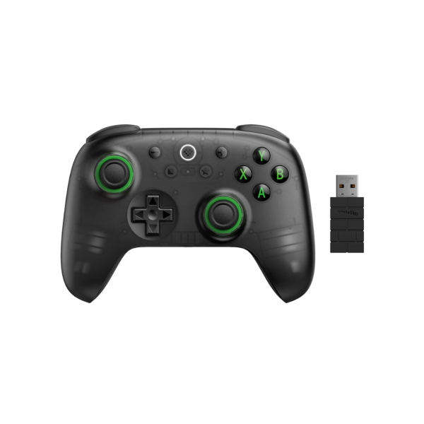 8BitDo Ultimate 2C Wireless Controller, Transparent Black - Vibe Gaming