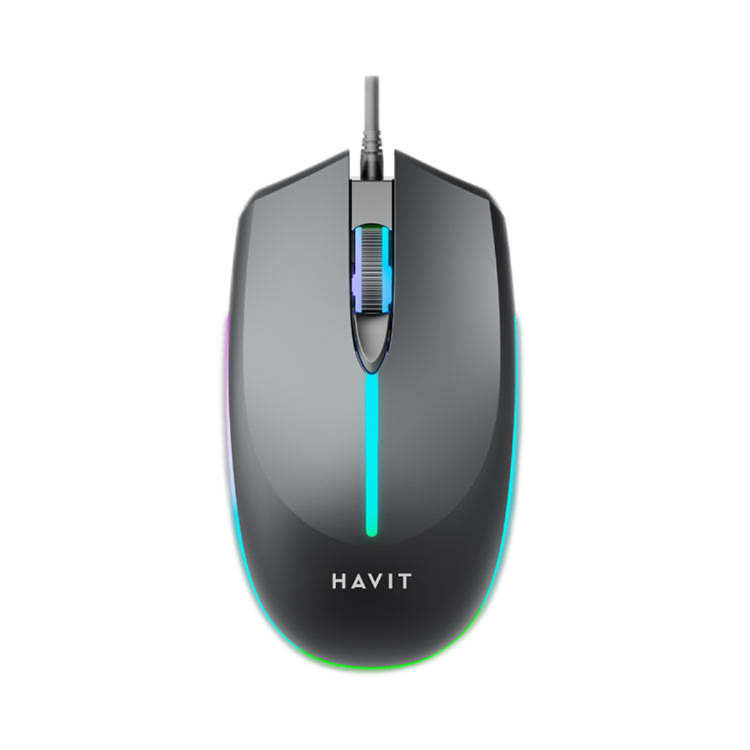 Havit MS68 USB Optical Gaming Mouse - Vibe Gaming
